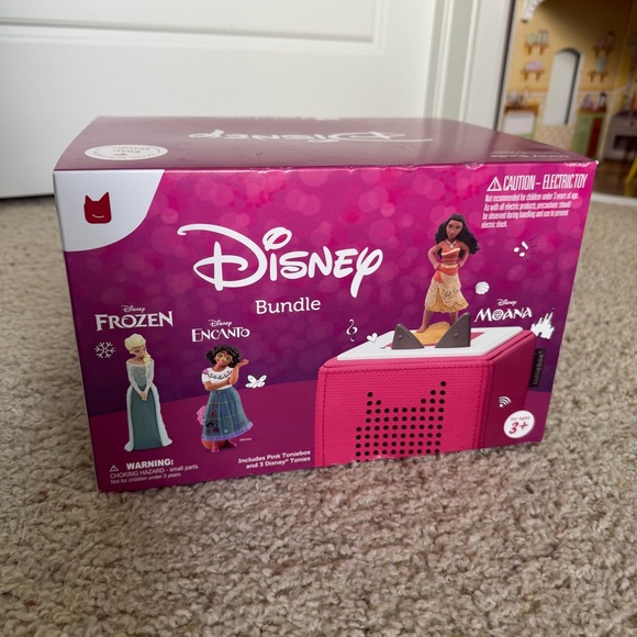 Disney | Toys | New Tonies Disney Princess Toniebox Audio Player Bundle ...